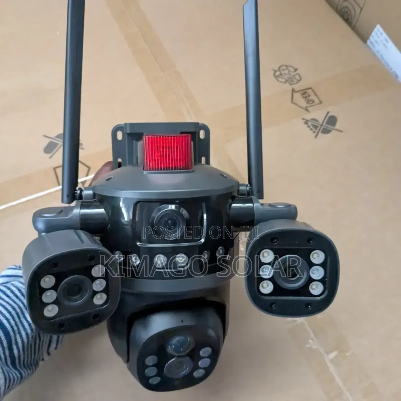 Solar 4g PTZ 12mp Hd Night Vision Camera Waterproof Price 234,355 in ...