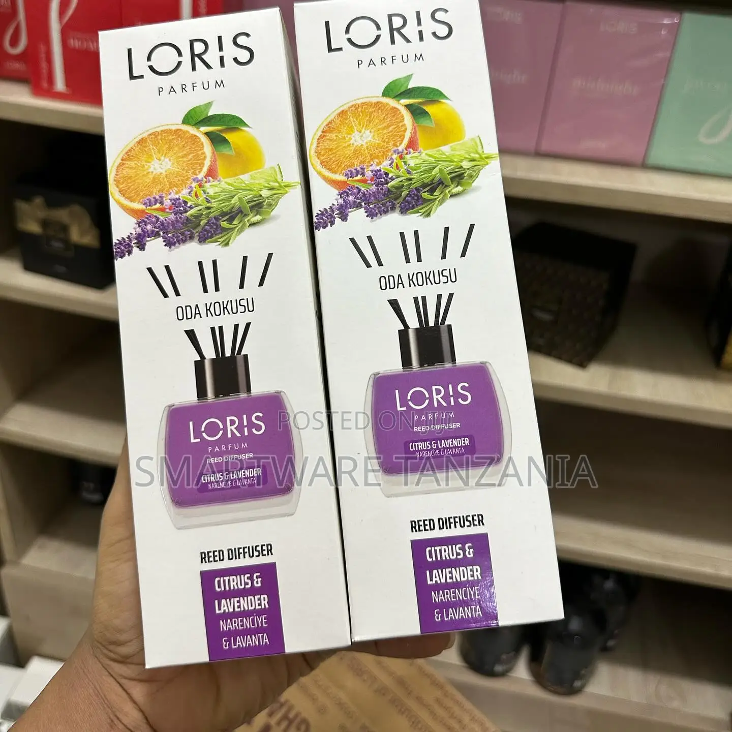 Loris Reed Diffuser - Aromatic Home Fragrance Natural Essential Oils in ...