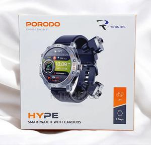 Porodo Hype Smartwatch With Earbuds in Kinondoni - Smart Watches, R ...