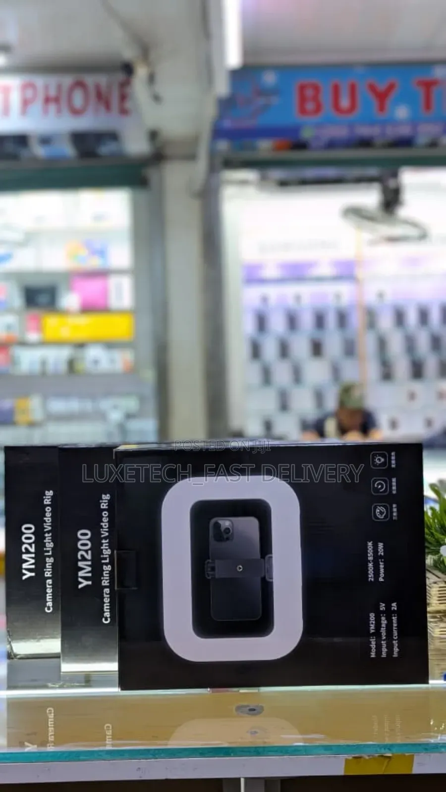 Ym200 Portable Mini Beautifying Full-Screen Ring Light Rechargeable in Kinondoni - Accessories ...