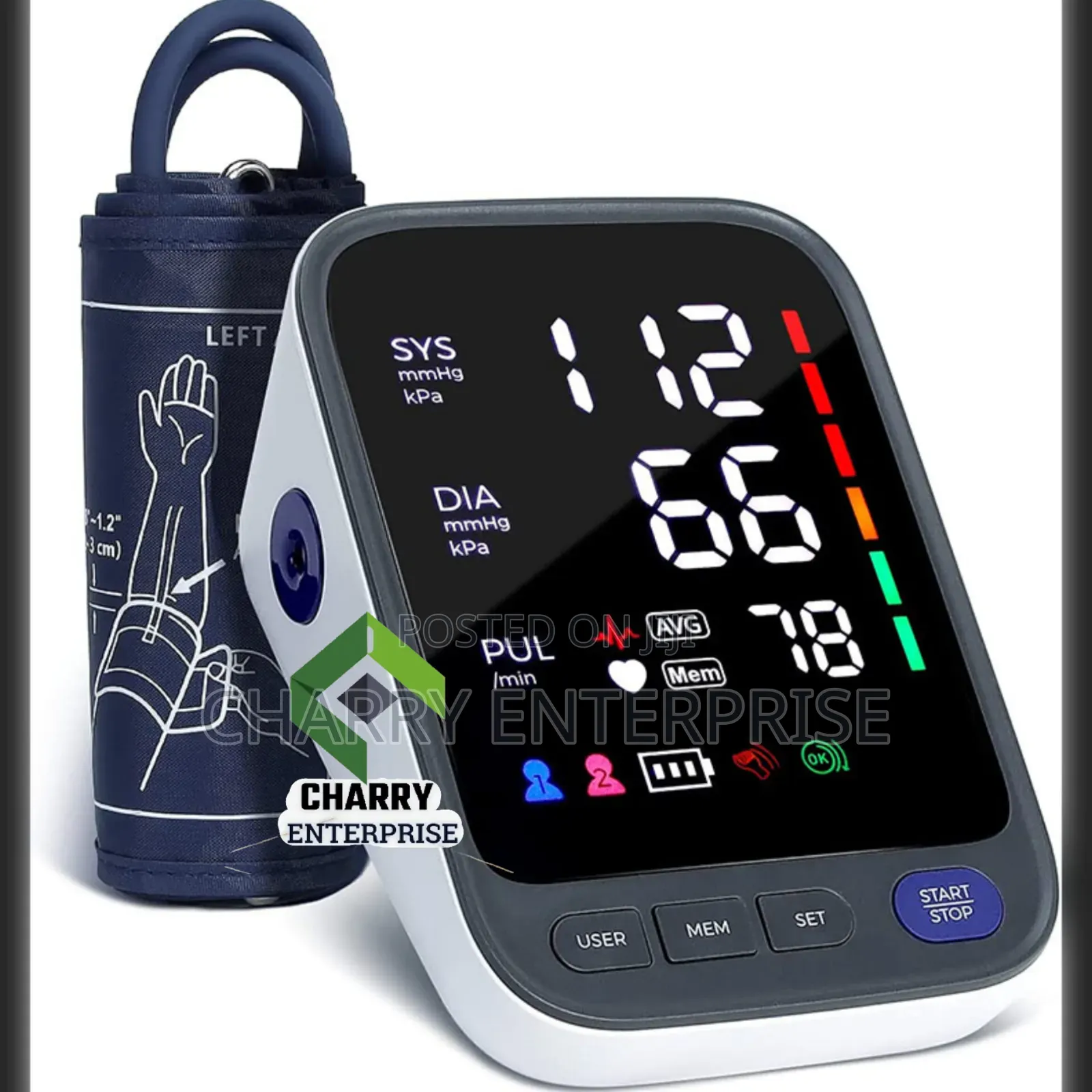 Electronic Upper Arm Style Blood Pressure Monitor, Model Bp06d in Ilala ...