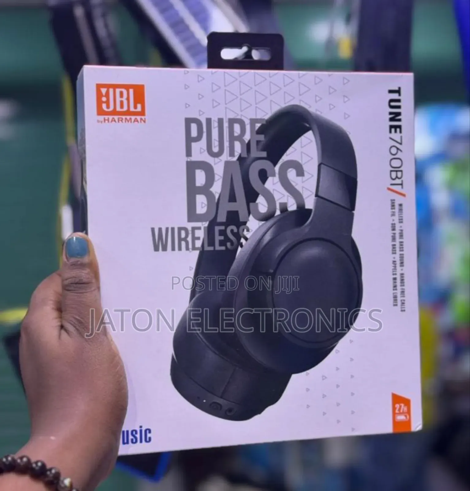 JBL Pure Bass Wireless Headset in Ilala - Headphones, Jaton Electronics ...
