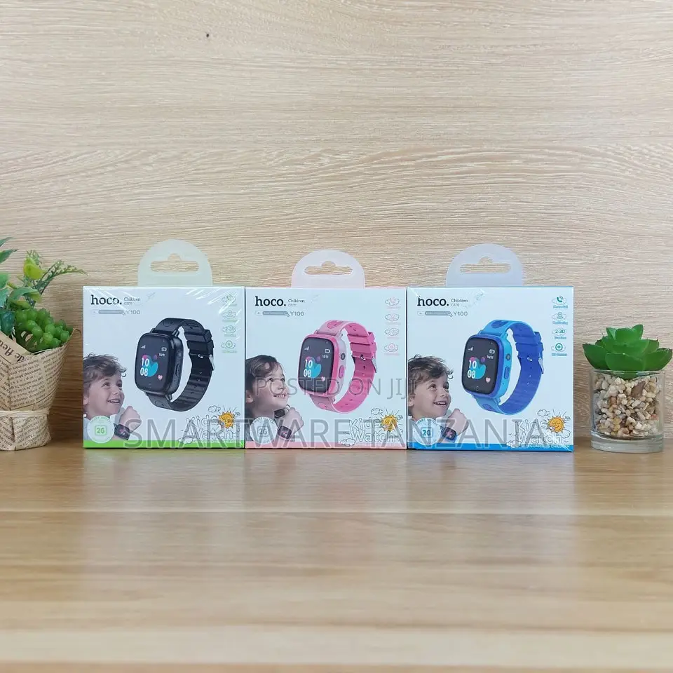Hoco Y100 Kids Smart Watch GPS Tracker 4g Video Call 3 Colors in ...
