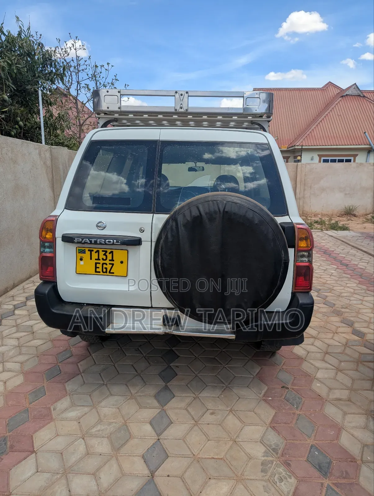 Nissan Patrol 3.0 D gr 2005 White in Kinondoni - Cars, Andrew Tarimo | Jiji.co.tz