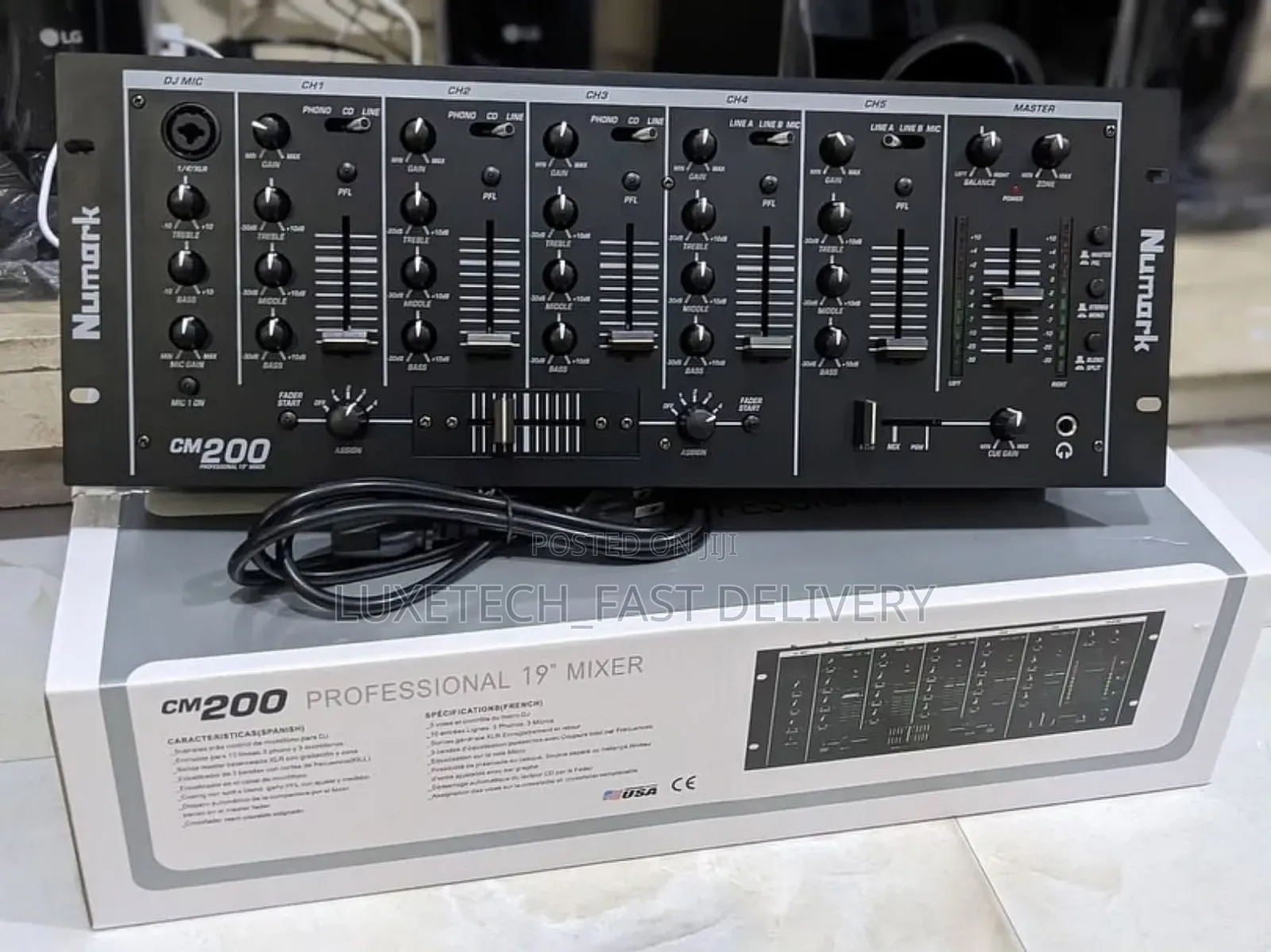 Numark Cm200 Professional 19" Mixer in Kinondoni - Audio & Music ...