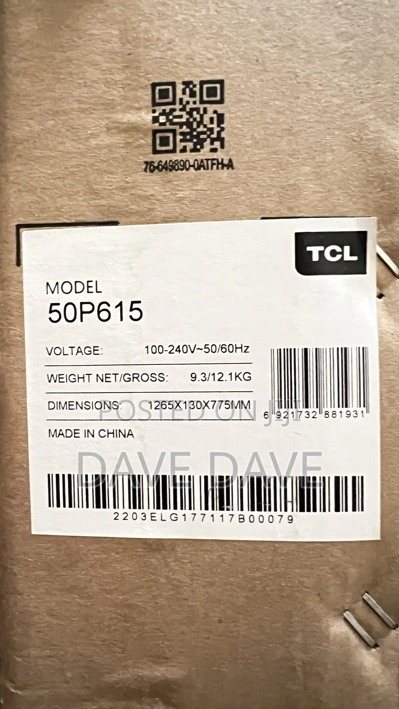 Tv Inauzwa - TCL Uhd Android Smart Tv | 50 Inches in Kinondoni - TV ...