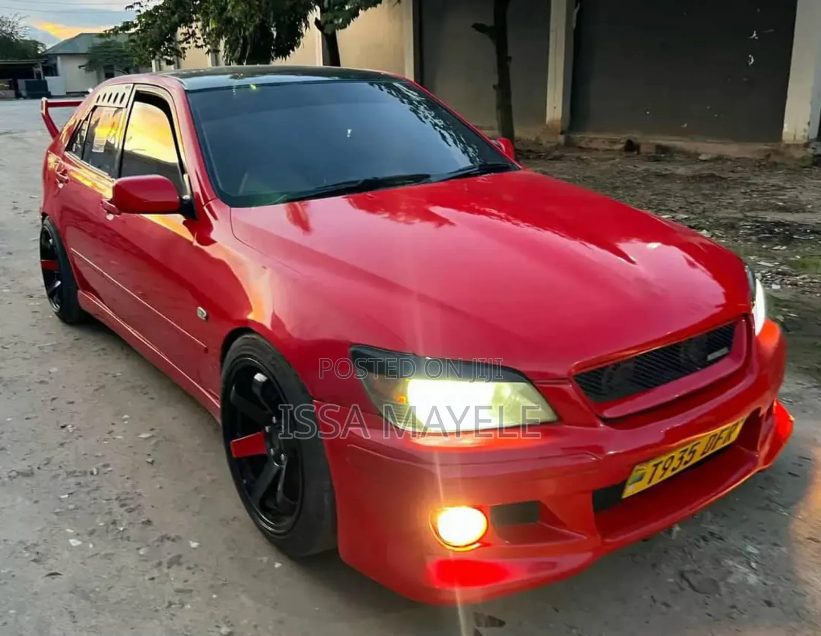 Toyota Altezza 2004 Red in Temeke - Cars, Mayele Dalali Proo | Jiji.co.tz