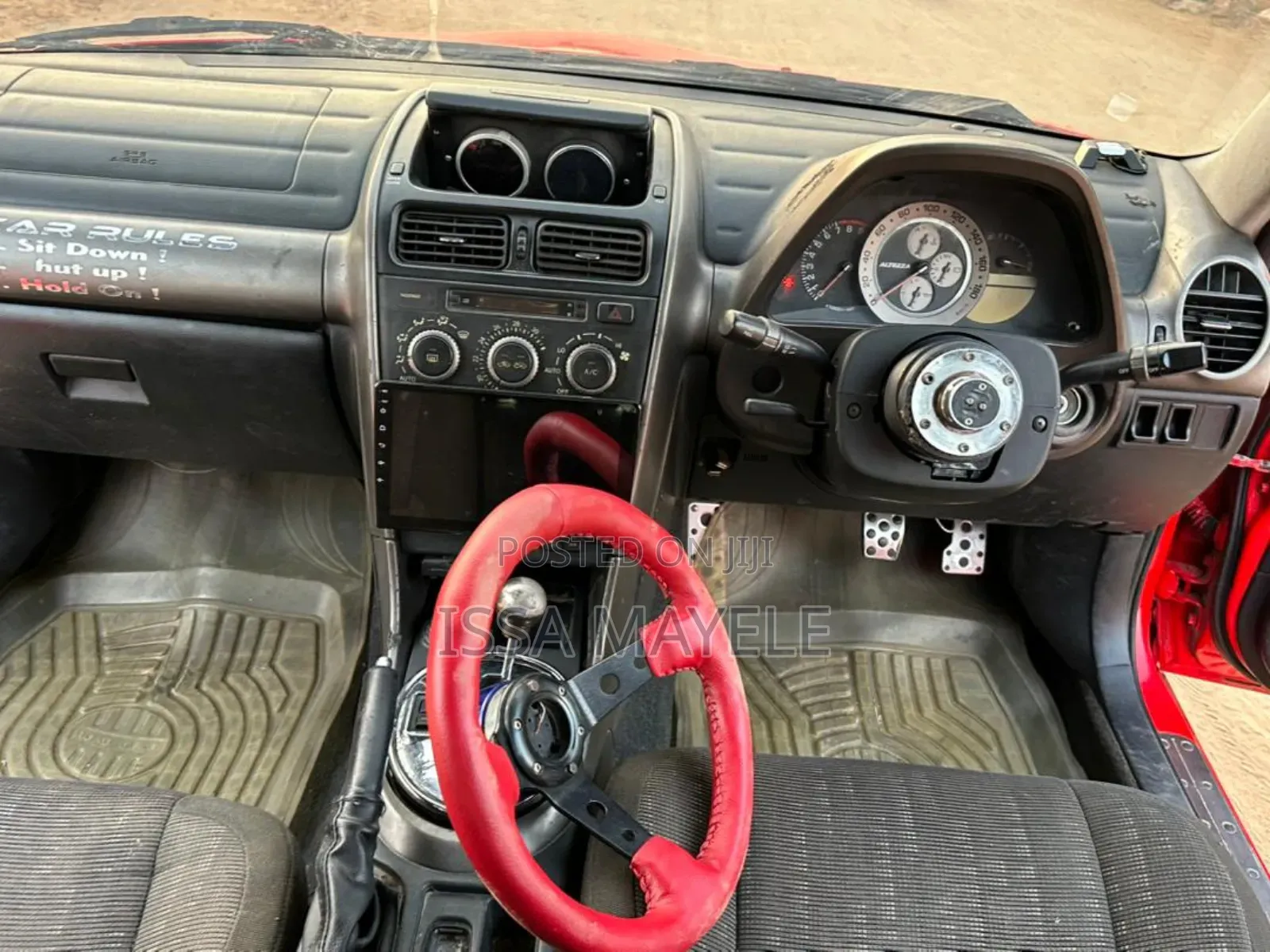 Toyota Altezza 2004 Red in Temeke - Cars, Mayele Dalali Proo | Jiji.co.tz