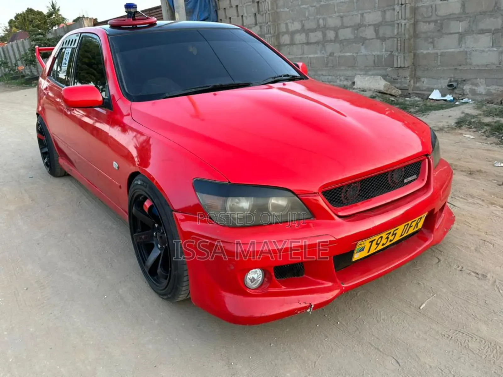 Toyota Altezza 2004 Red in Temeke - Cars, Mayele Dalali Proo | Jiji.co.tz