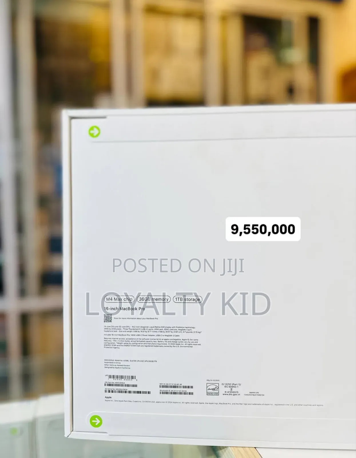 New Apple MacBook Pro 2024 M4 Max 16-Inch 36GB Apple M4 Max SSD 1T in ...