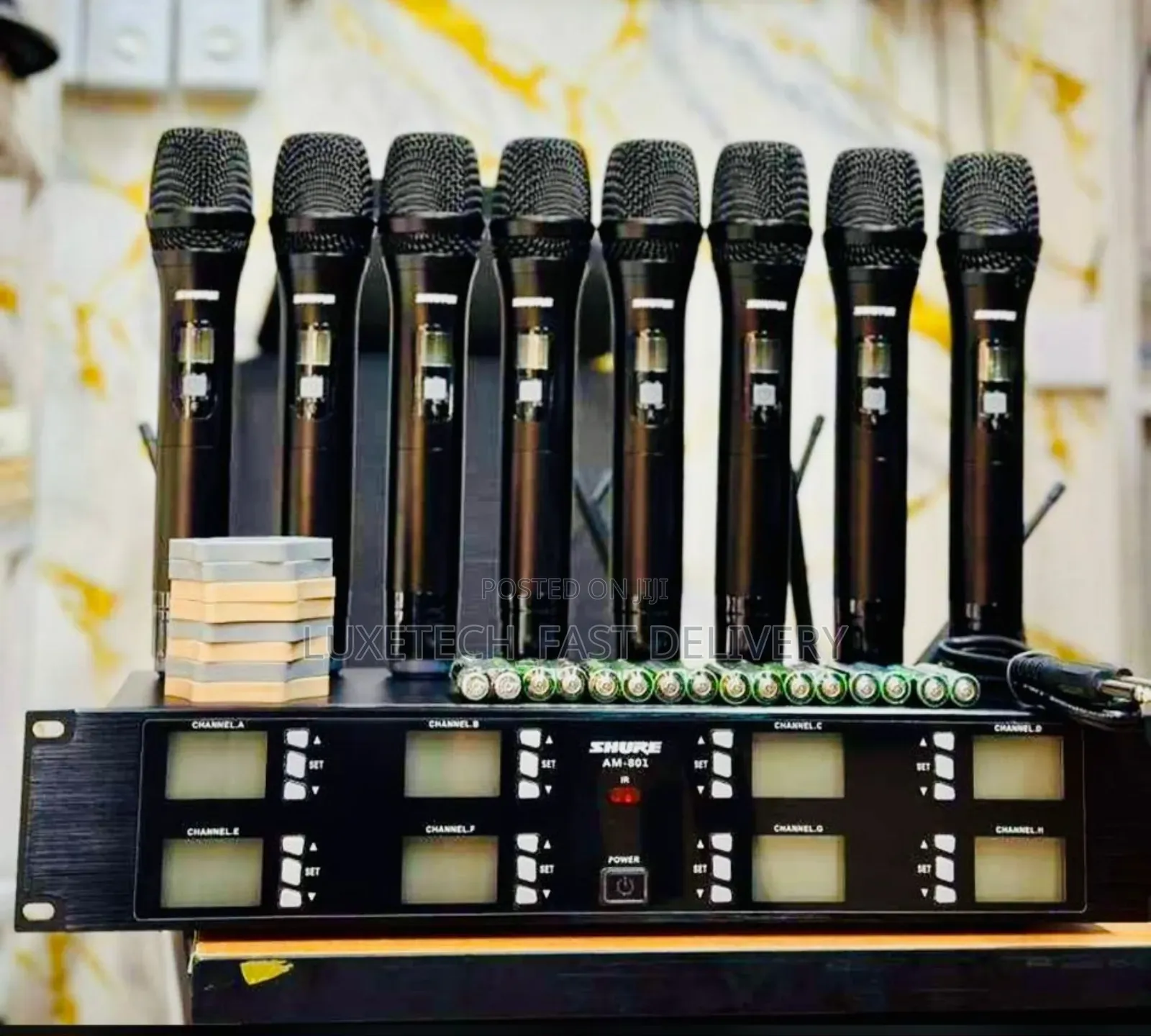 Shure Am-801 Wireless 8-Channel Microphone System in Kinondoni - Audio ...