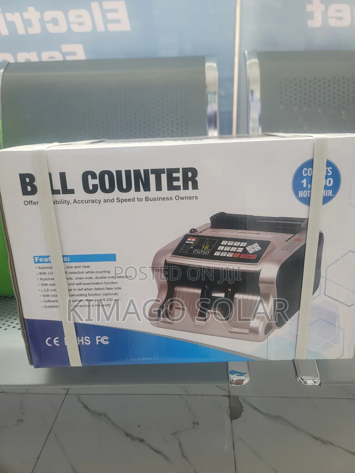 Bill Counter for Shops Offices Small Businesses 1000 Notes Per Minutes ...