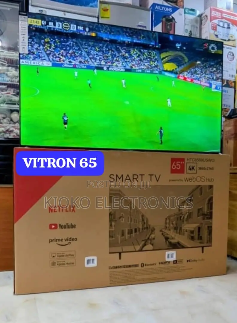 65” Vitron Smart Webos O/S Tv in Kinondoni - TV & DVD Equipment, Joseph Kioko | Jiji.co.tz