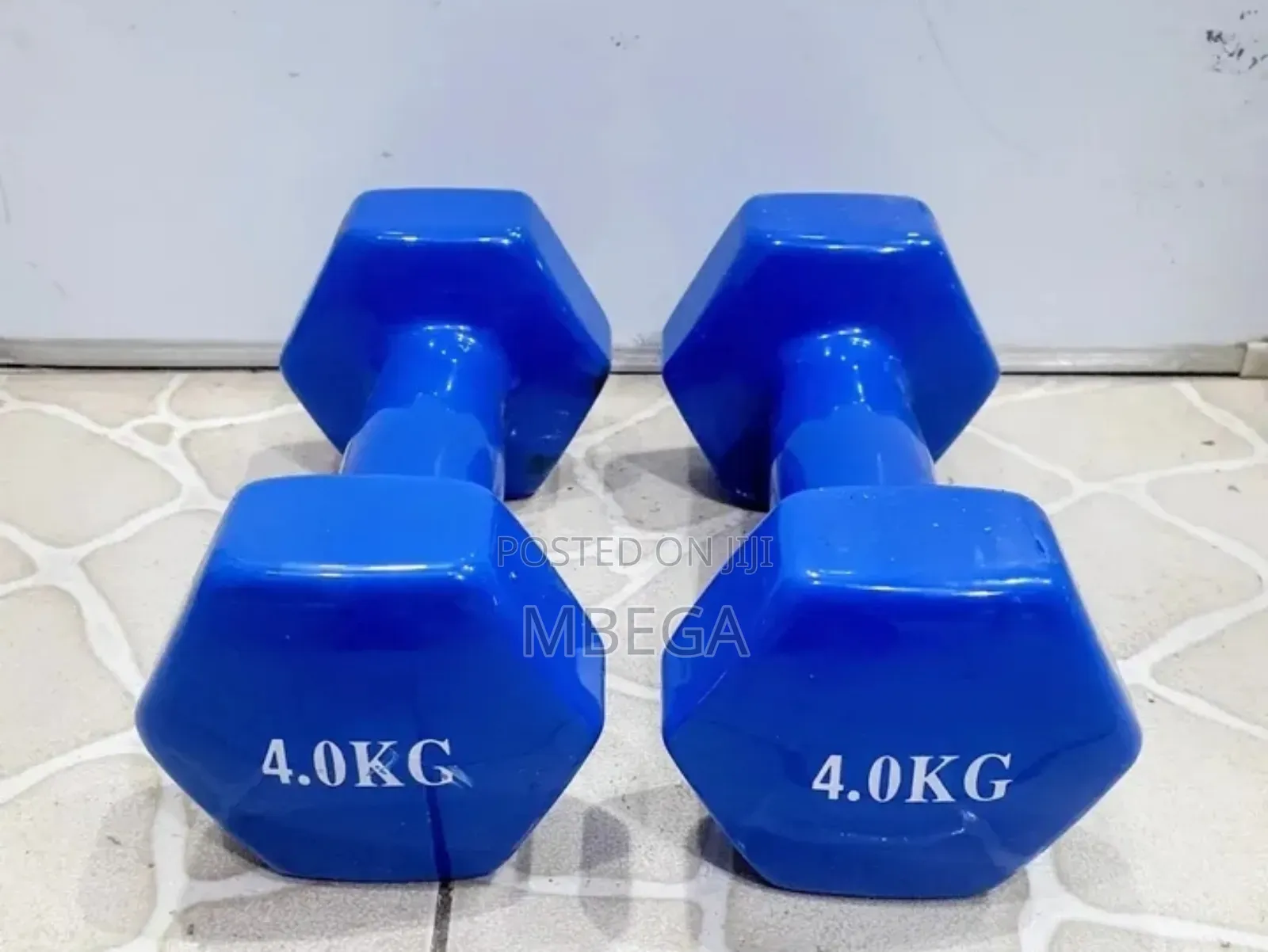 Vinyl Dumbbell 4kg in Ilala - Sports Equipment, Mbega Online Tz | Jiji ...