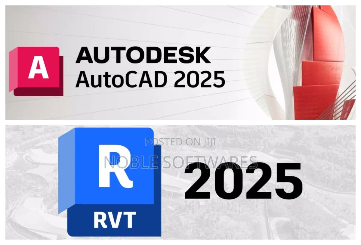Autodesk Autocad 2025 + Autodesk Revit 2025 ( Installation ) in Ilala - Software, Noble ...