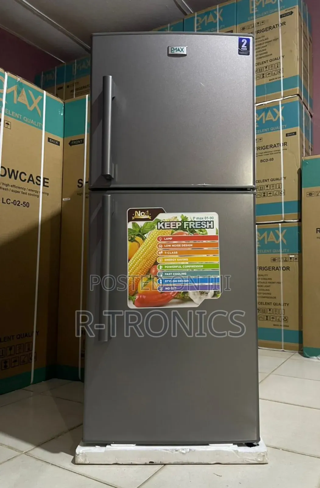 Bmax 180 Litres Refrigerator Top Freezer in Kinondoni - Kitchen Appliances, R-tronics Tz | Jiji ...