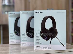 Green Lion Gp32x Wired Gaming Headset 50mm Audio 3-Color Led Lights in ...