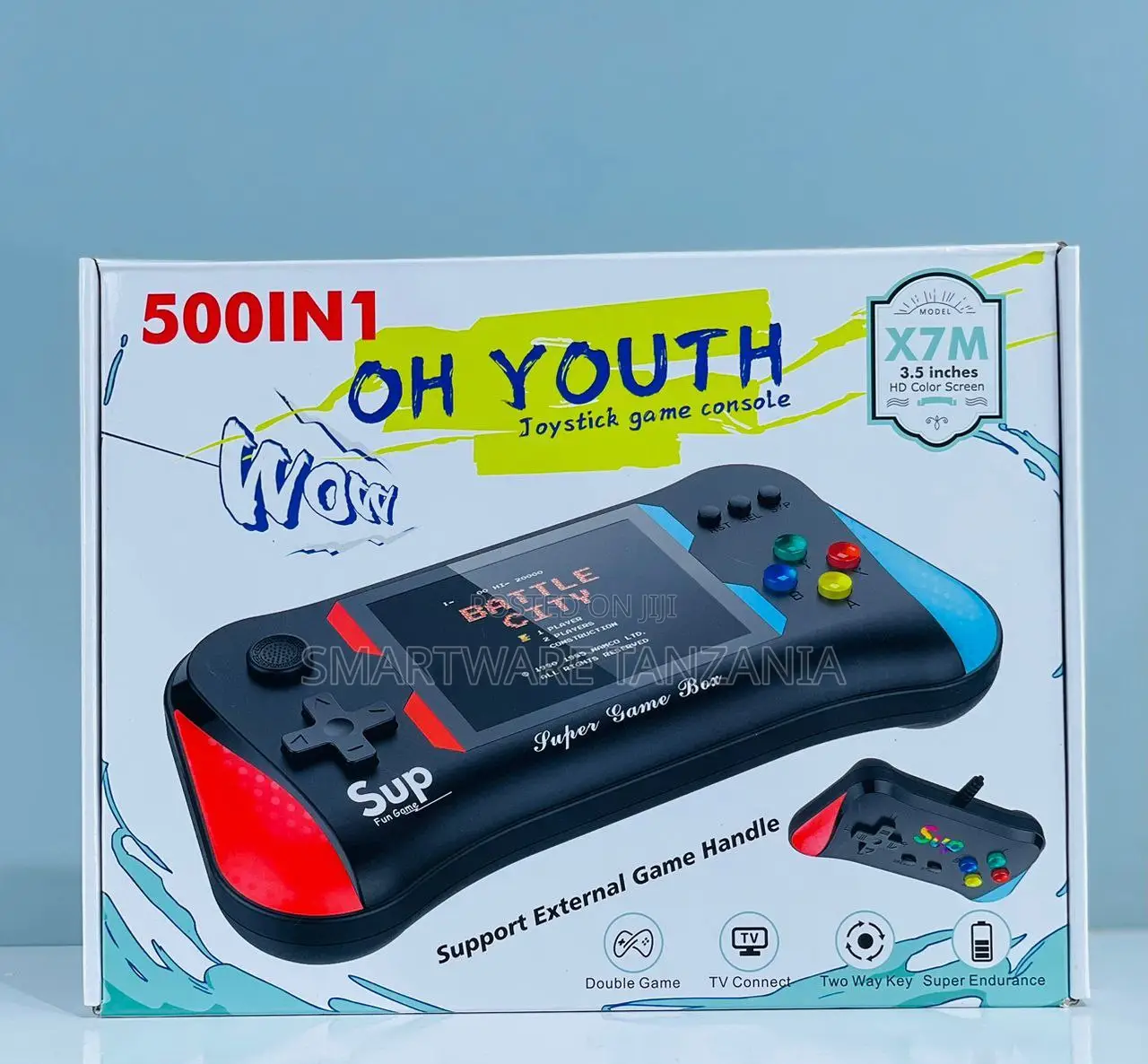Oh Youth 500-in-1 Game Console X7m 3.5 Inch Hd Retro Joystick Tv Out in ...