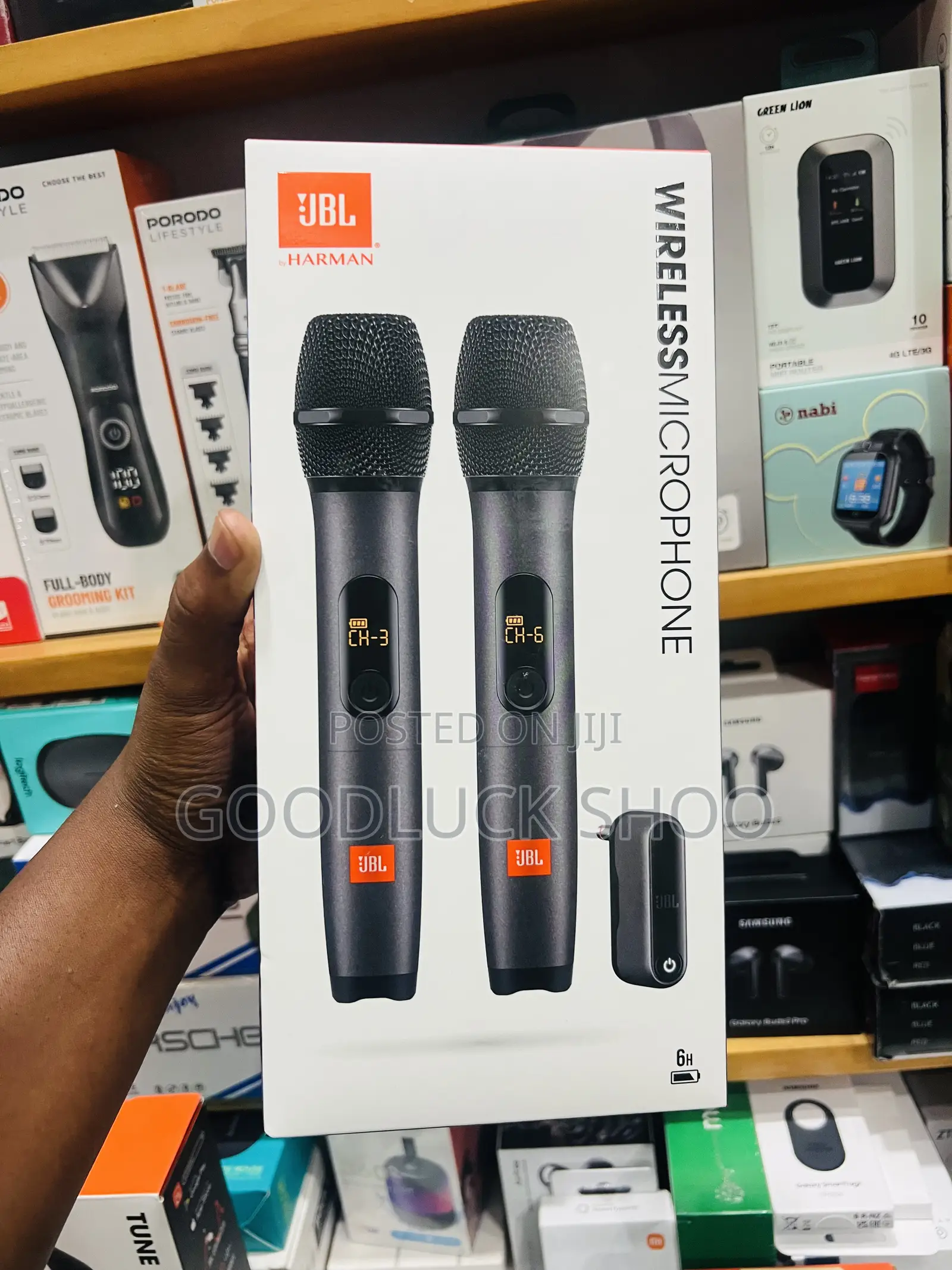 Jbl Wireless Microphone Set in Kinondoni - Audio & Music Equipment, Kunta Kinte | Jiji.co.tz