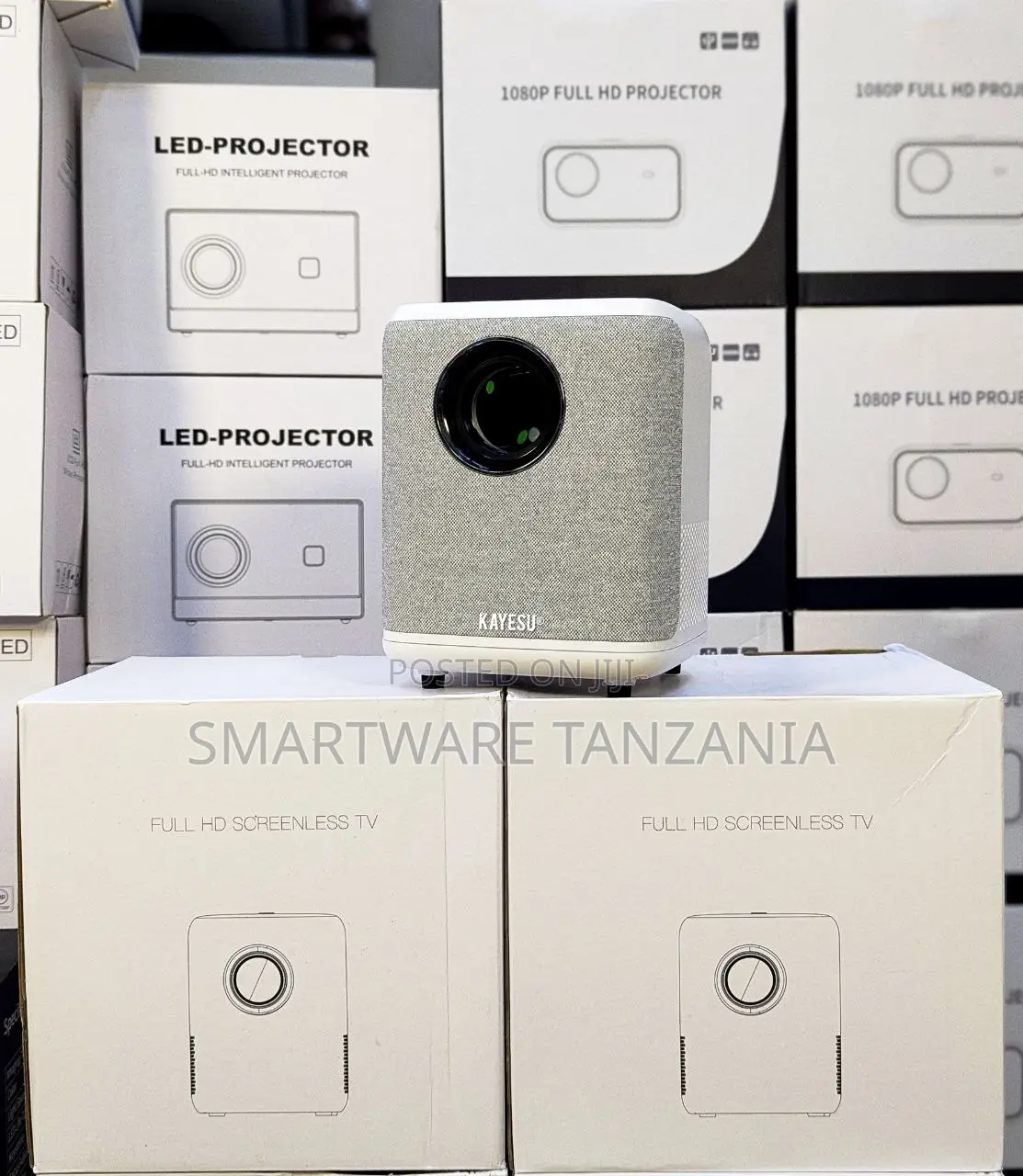 Kayesu Led Projector 1080p Full Hd Portable Home Theater Cinema in ...