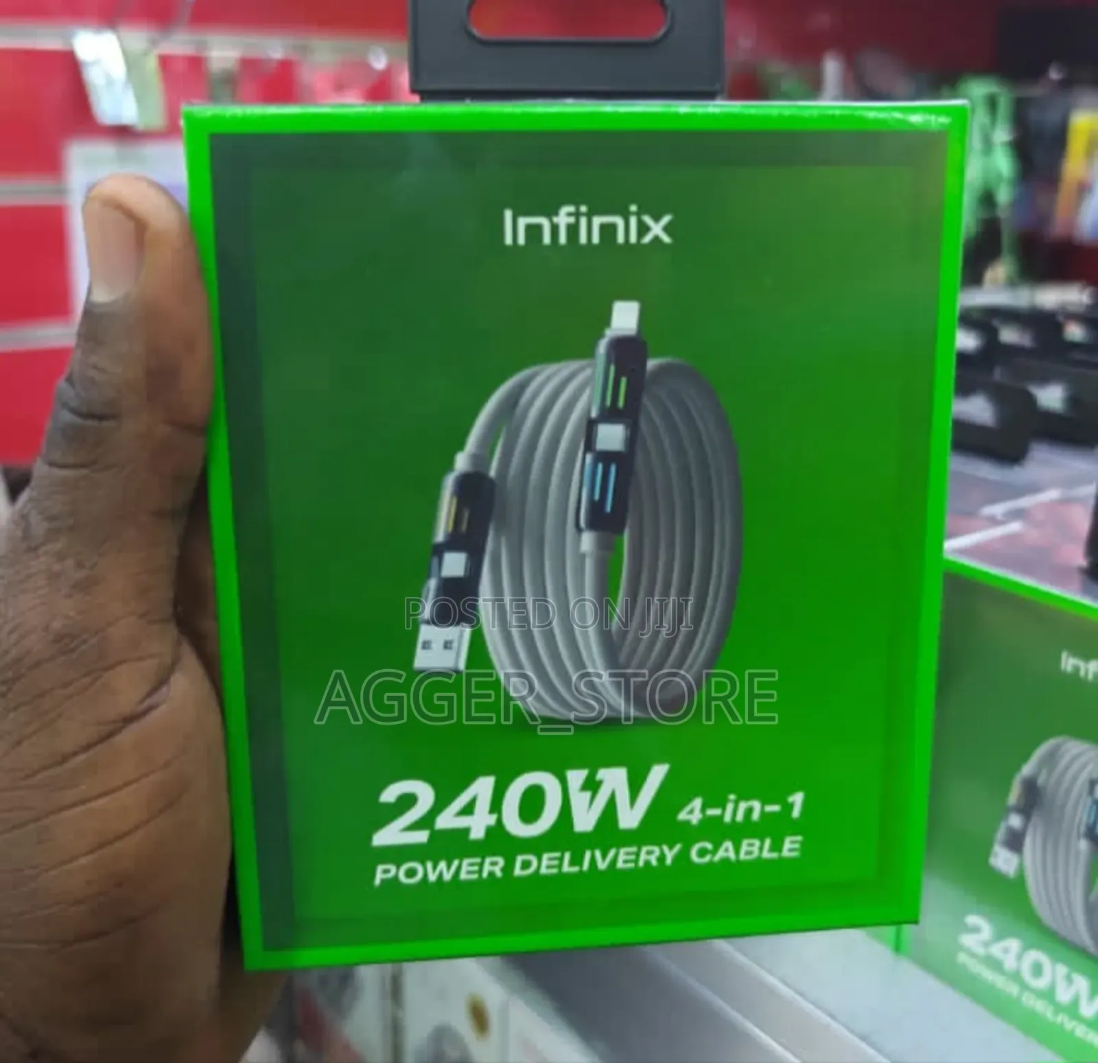 Infinix 240watts 4 in 1 Power Delivery Cable in Kinondoni - Accessories ...