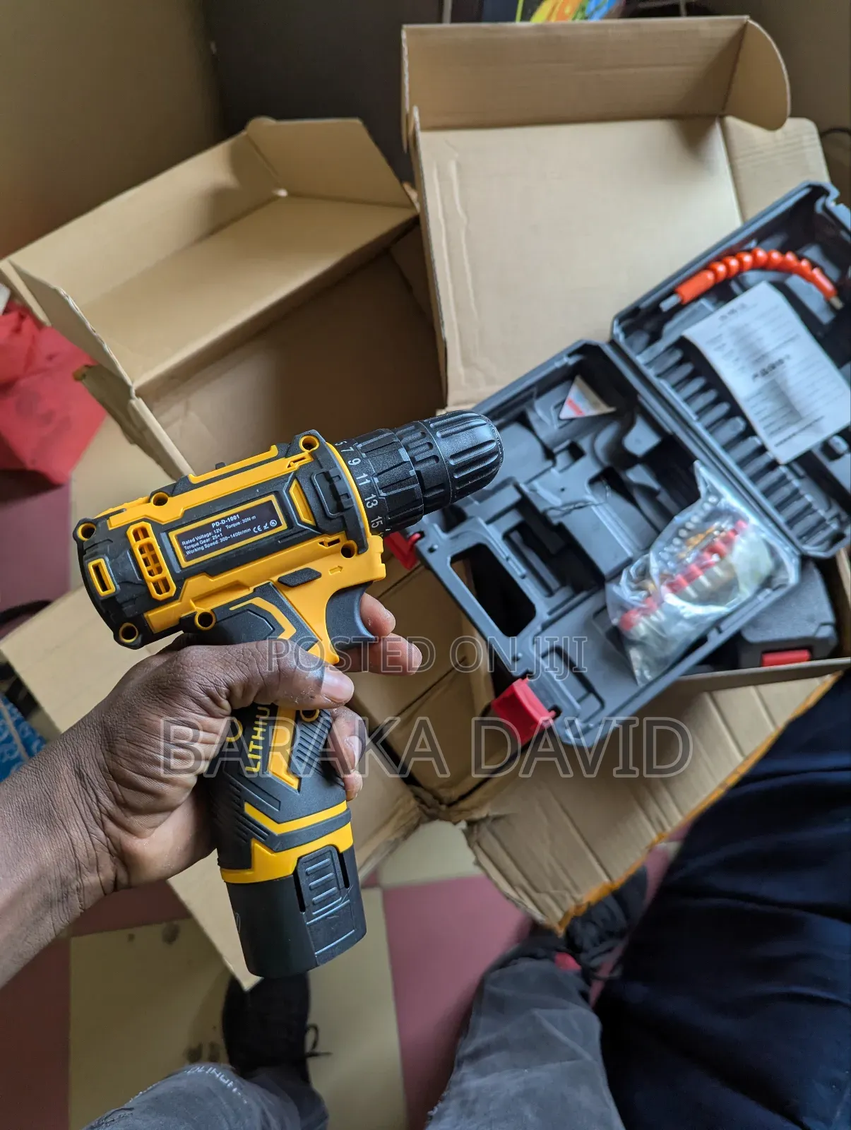 Rechargeable Drill Machine in Kinondoni - Electrical Hand Tools, Baraka David | Jiji.co.tz