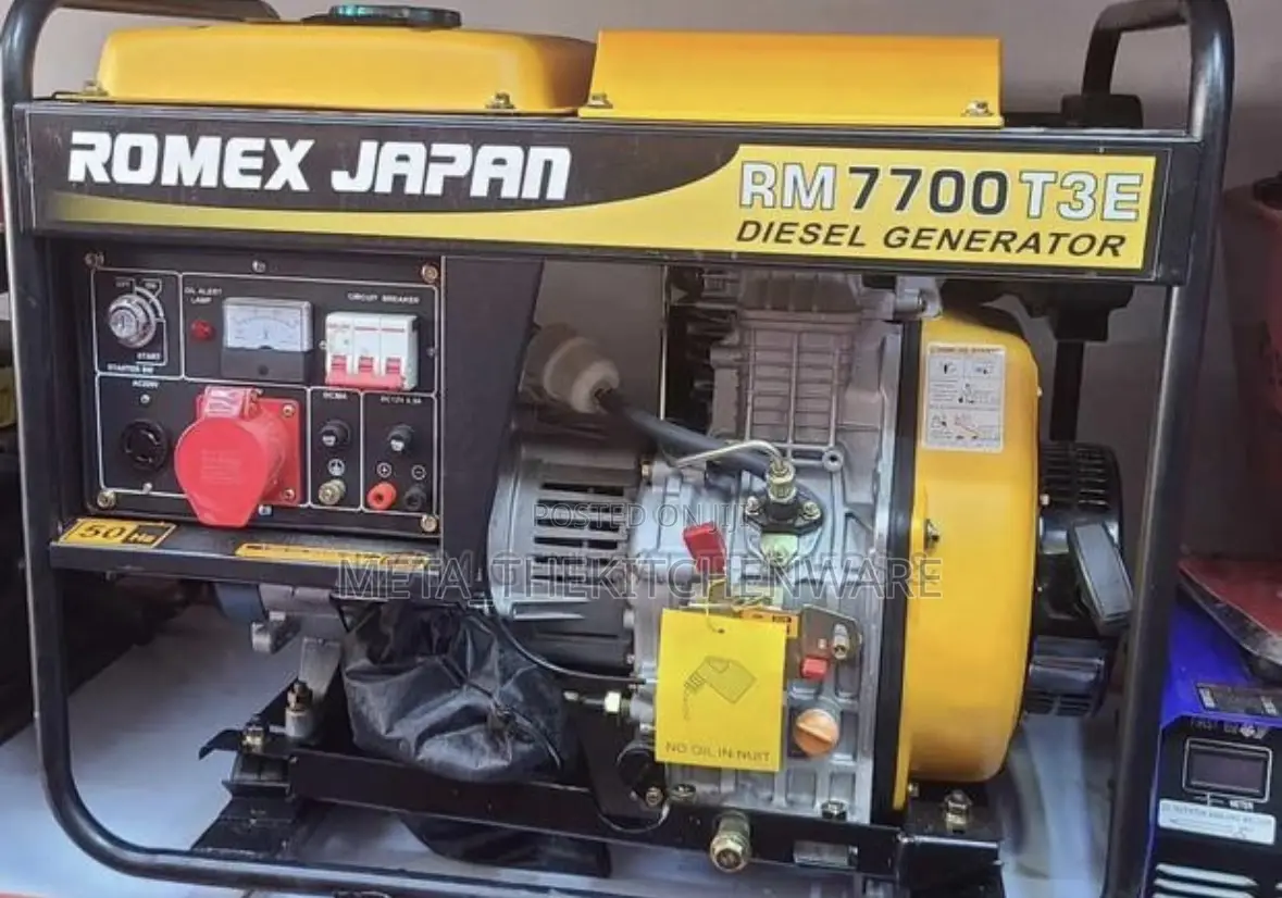 Romex Japan Diesel Generator Rm 7700t3e in Ilala - Electrical Equipment, Meta Thekitchenware ...