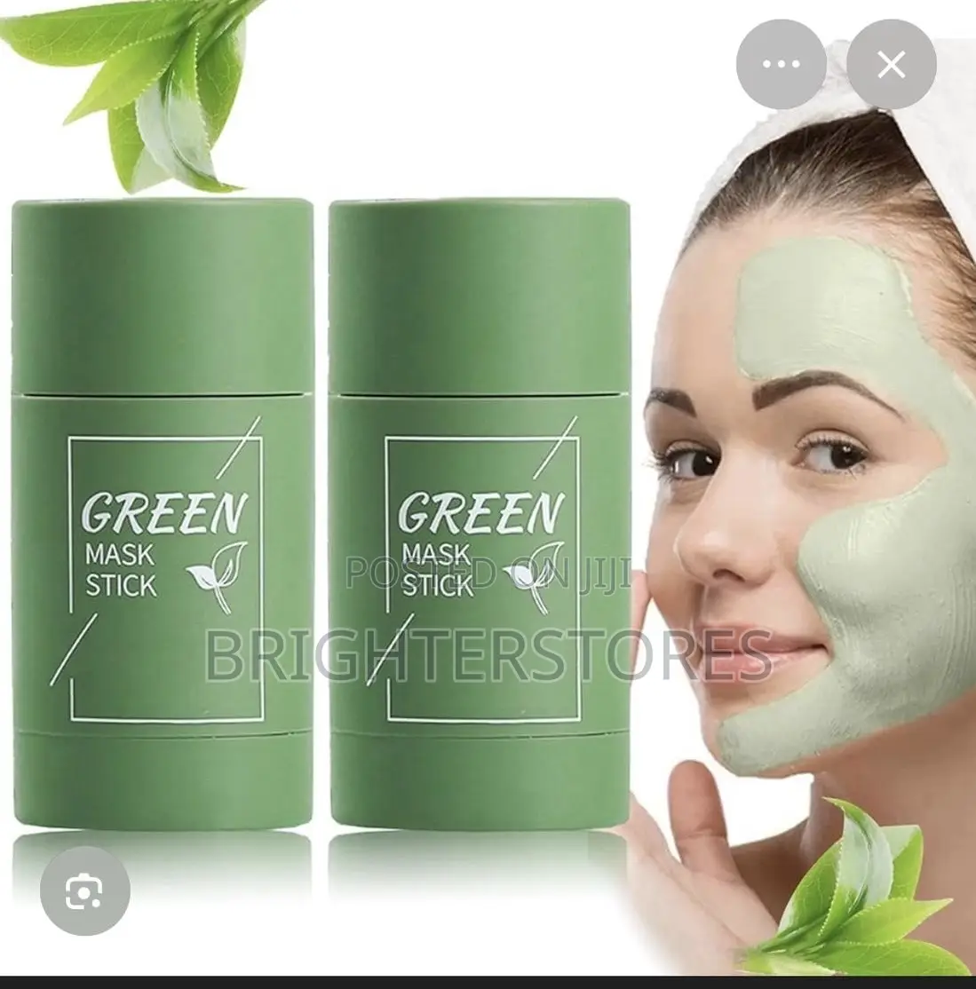 Green Tea Face Mask Clay Stick, Blackhead Remover With Green Extract in ...