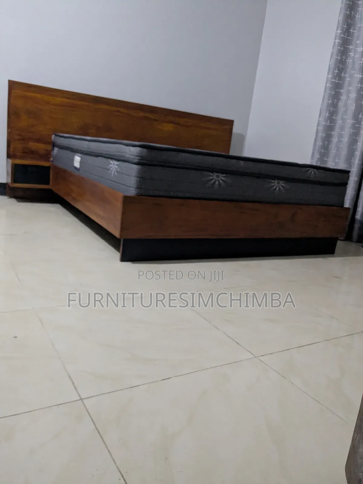 Hard Wood Bed in Ilala - Furniture, Stephen Simchimba | Jiji.co.tz