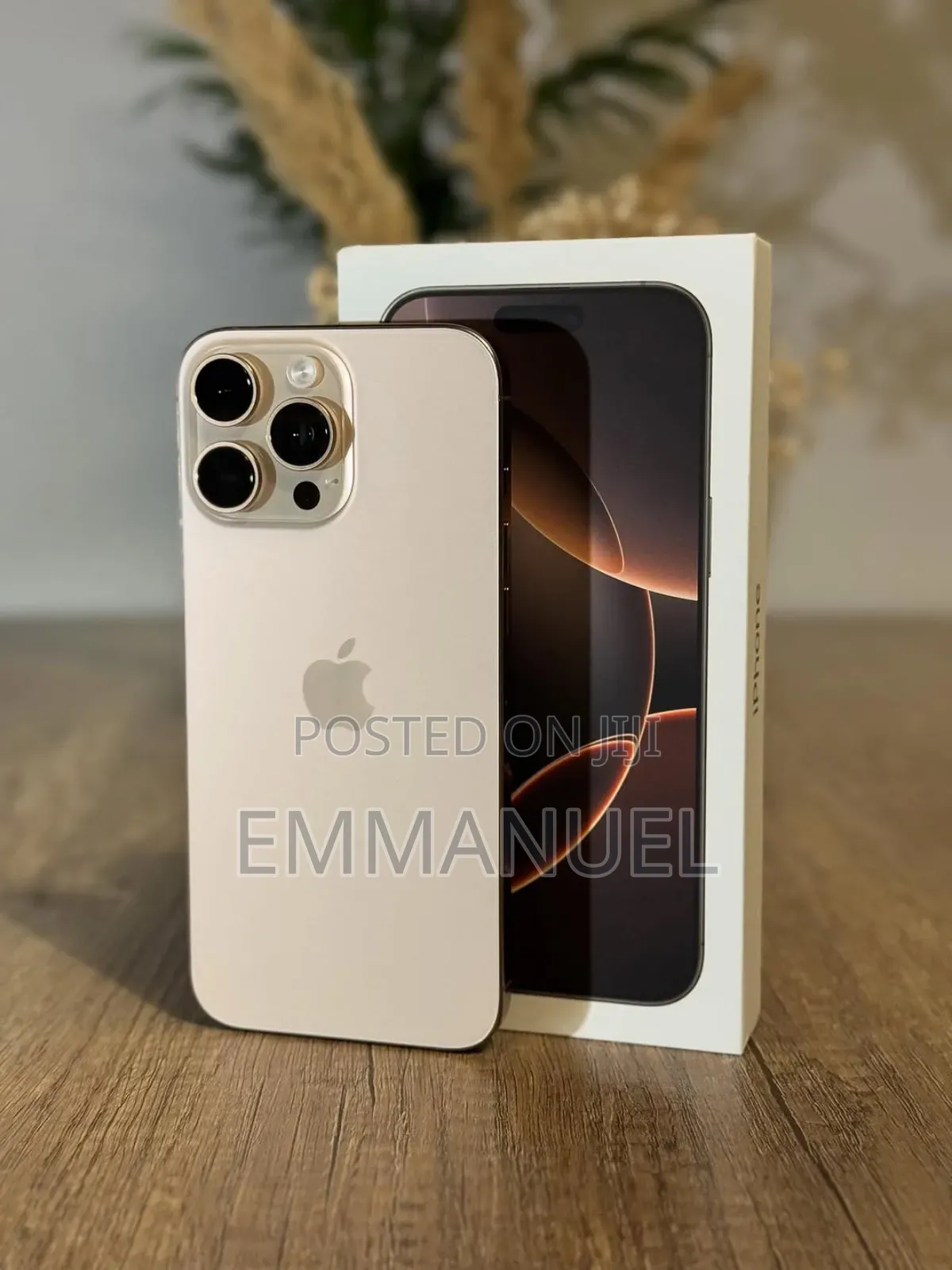 New Apple iPhone 16 Pro Max 256 GB Rose Gold in Kinondoni - Mobile ...