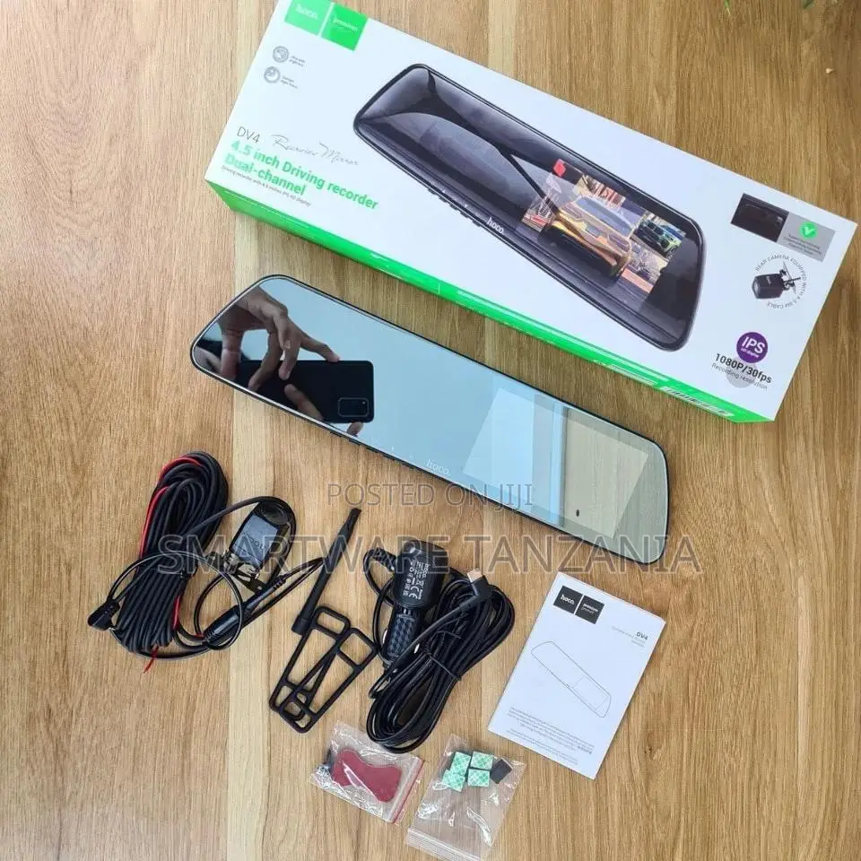 Vicoo 10-Inch Rearview Mirror Dash Cam With GPS and Parking Monitor in Kinondoni - Home ...