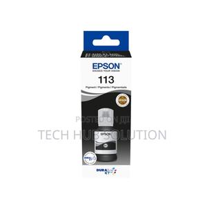Epson 113 Black Ink Bottle – Genuine, High-yield Pigment Ink for sale ...
