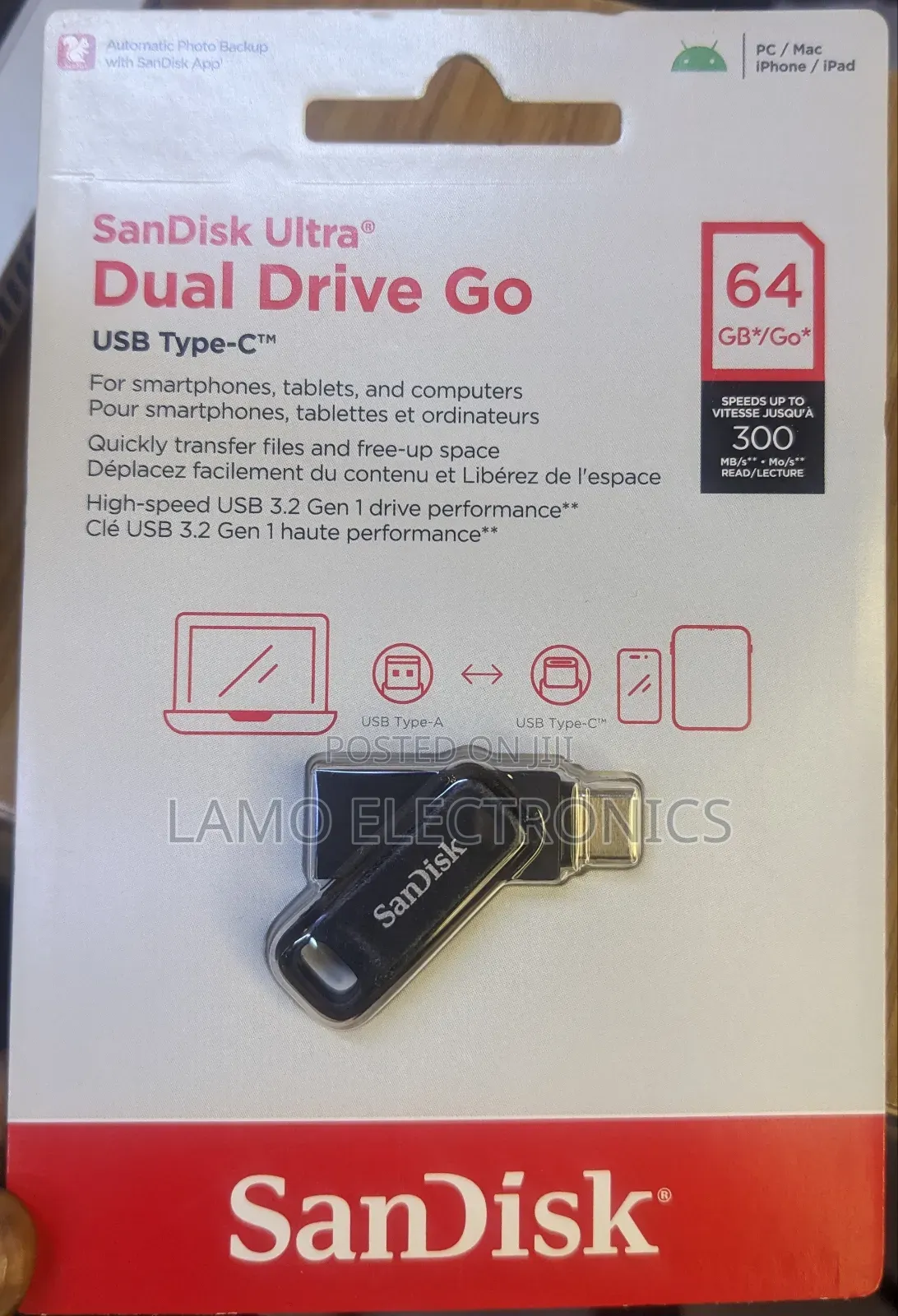 Sandisk Ultra Dual Drive Go Usb Type-C 64gb Flash Drive in Ilala ...