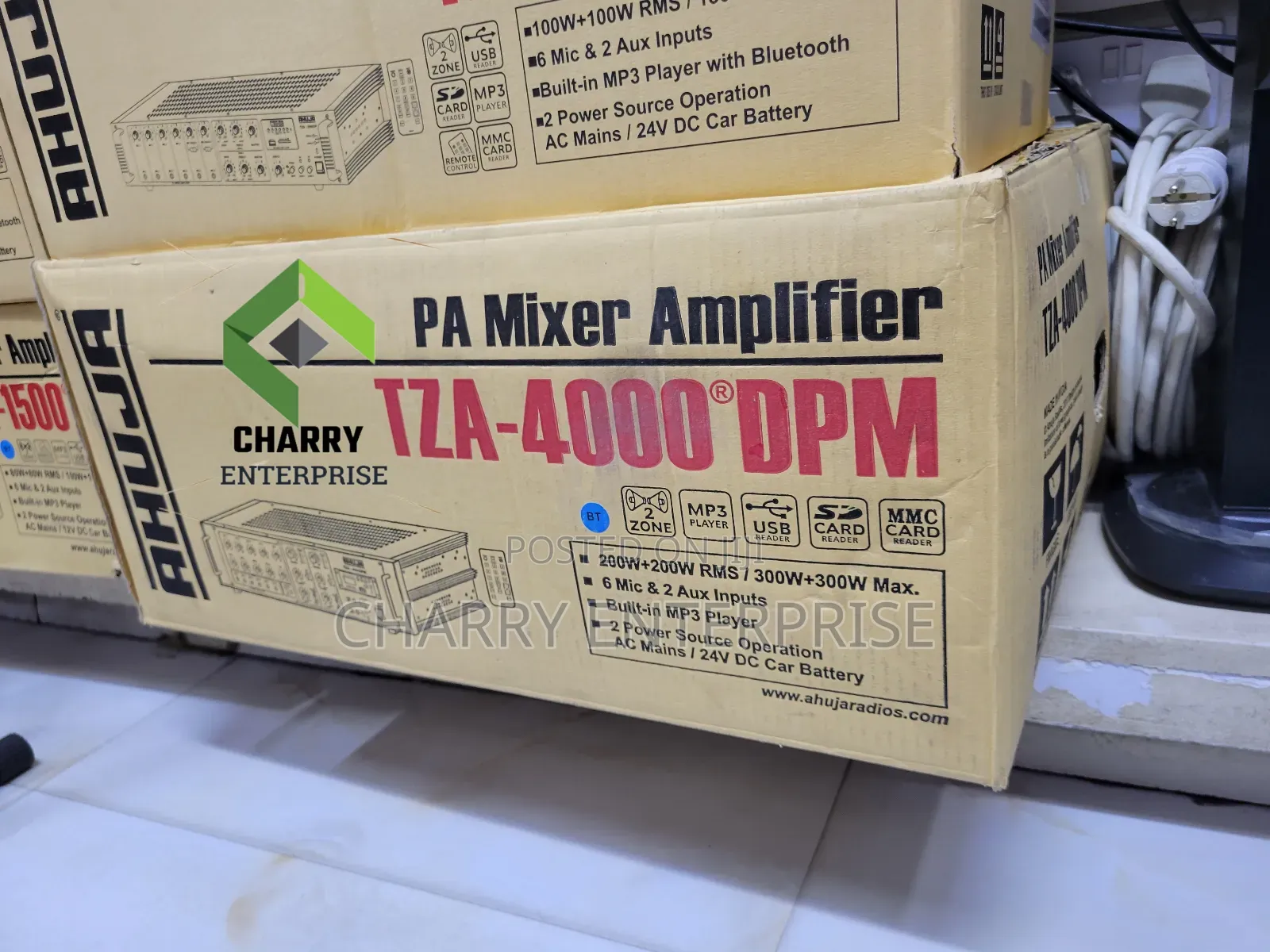 Ahuja Powerful Tza 4000 DPM 400 Watts Dual Zone Pa Mixer Amplifier in ...