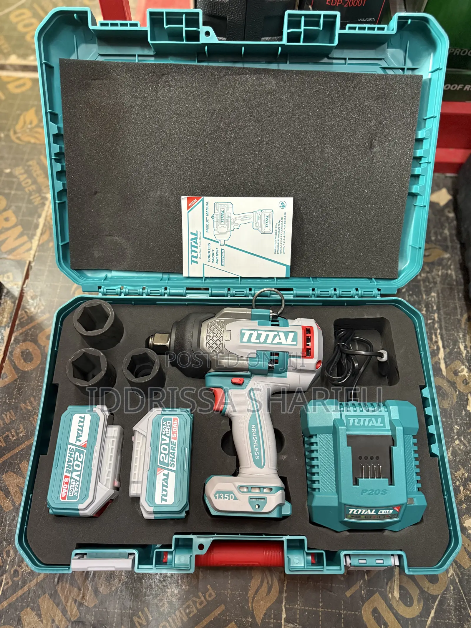 Heavy Duty Brushless Impact Wrench Available in Ilala - Electrical Hand ...