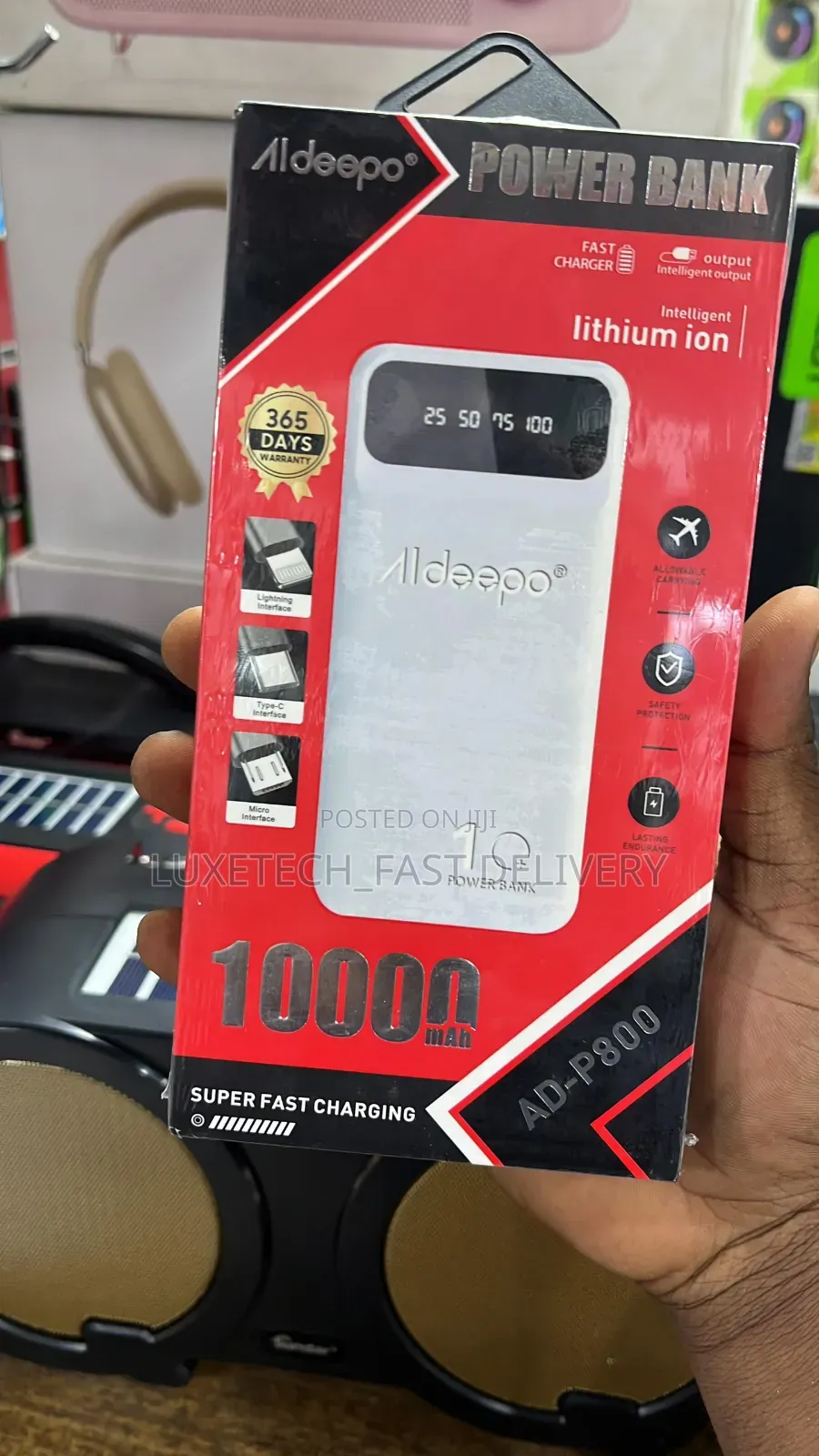 Aldeepo Ad-P800 10000mah Power Bank Super Fast Charging in Ilala ...