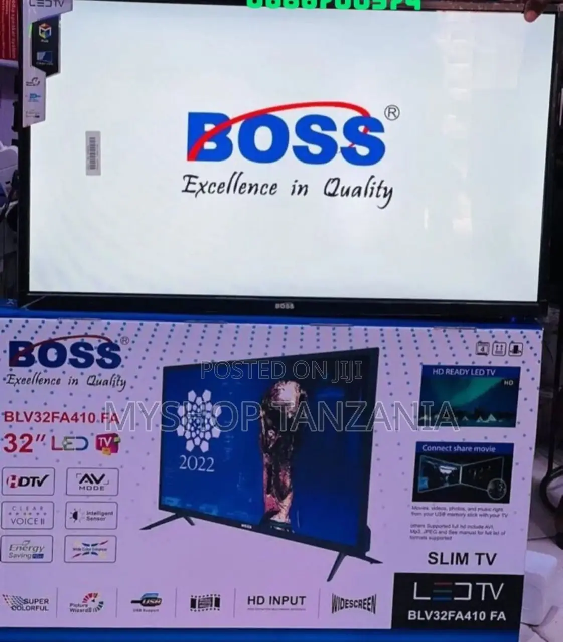 Boss 32 Frameless Led Tv in Ilala - TV & DVD Equipment, Myshop Tanzania ...