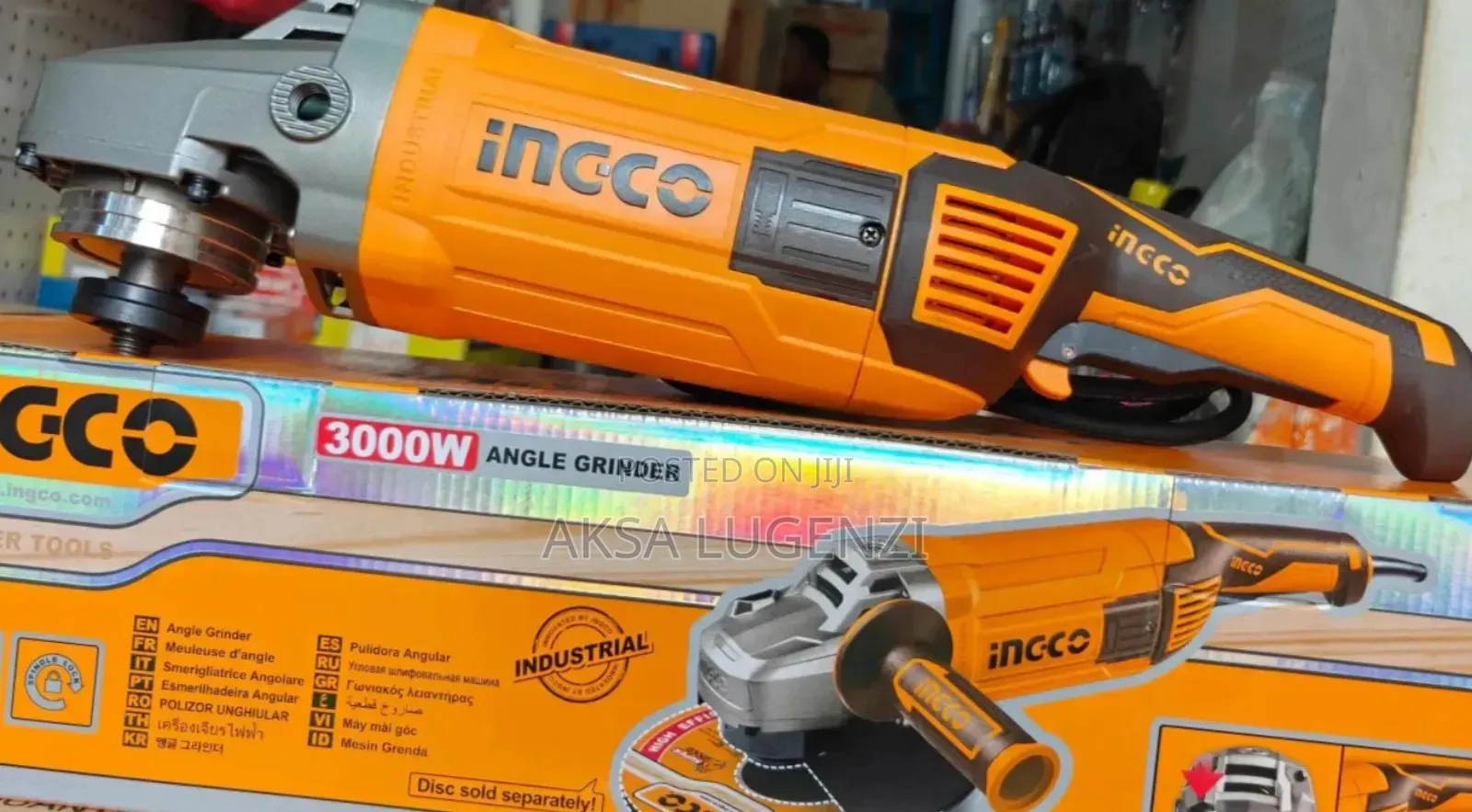 Brand New Ingco Angle Grinder 9' 3000w in Ilala - Electrical Hand Tools ...