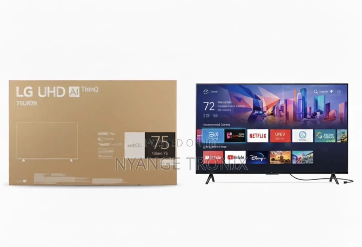 Lg Tv 75ur78/80 Smart in Ilala - TV & DVD Equipment, Nyange Tronix ...