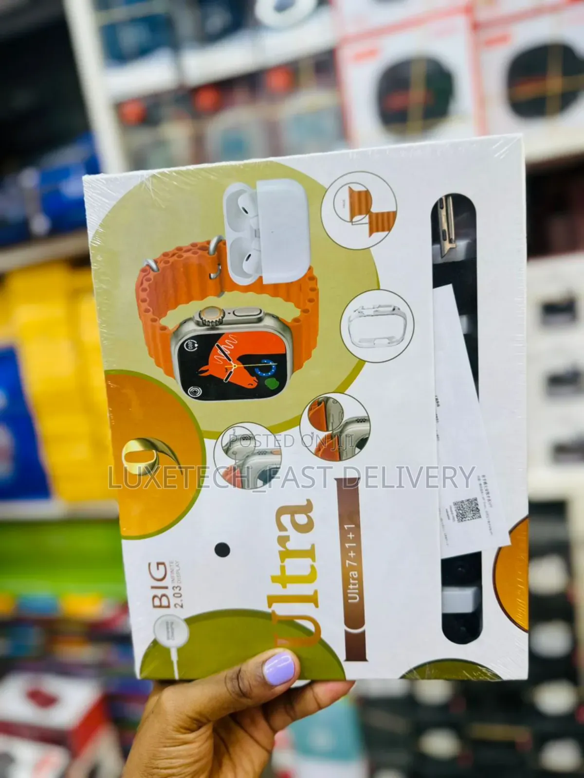 Big Ultra 7+1+1 Smart Watch and Earbuds Combo Pack in Kinondoni - Smart ...