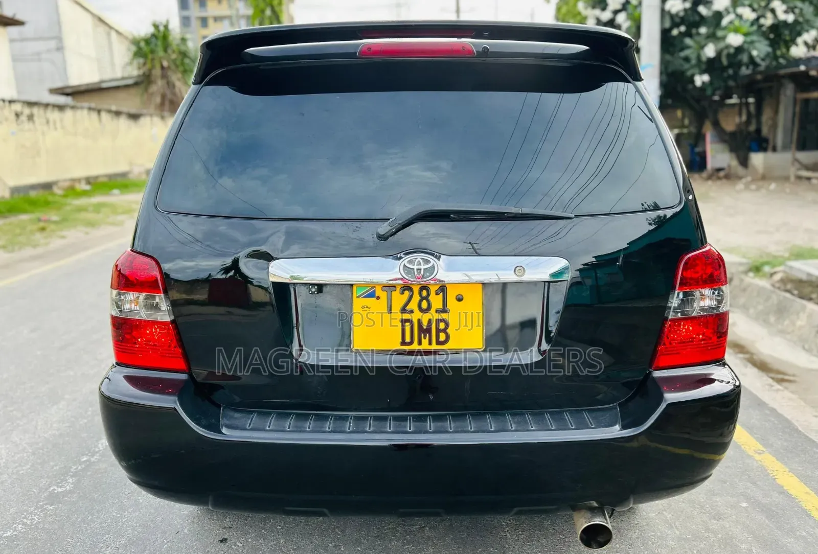 Toyota Kluger 2007 Black in Kinondoni - Cars, Magreen Car Dealers ...