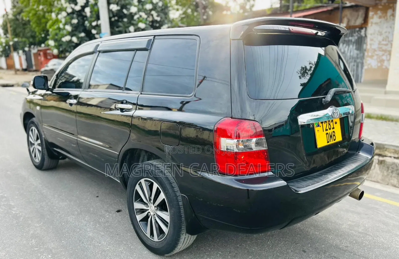 Toyota Kluger 2007 Black in Kinondoni - Cars, Magreen Car Dealers ...