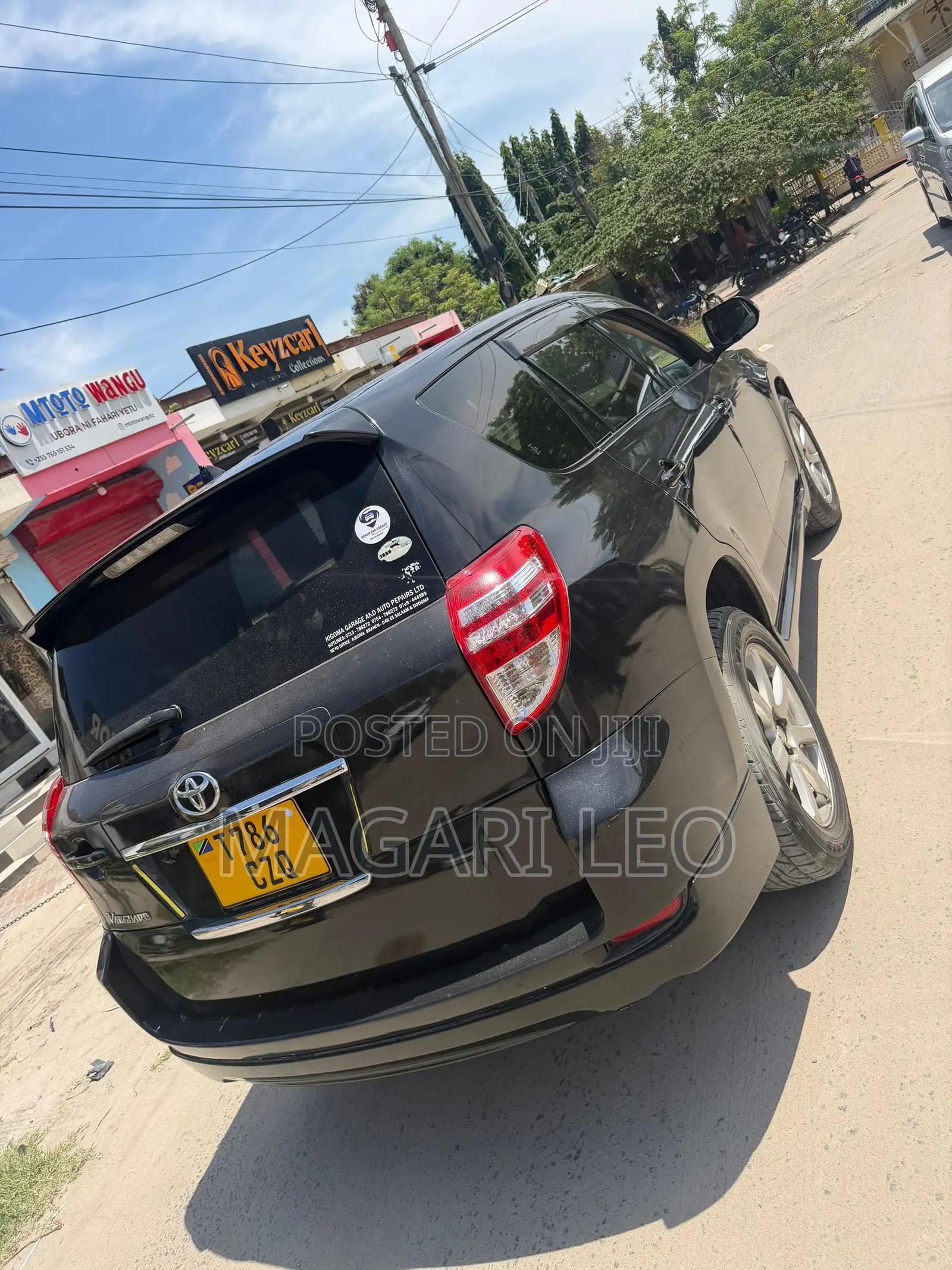 Toyota Vanguard 2008 Black in Ilala - Cars, Magari Leo | Jiji.co.tz