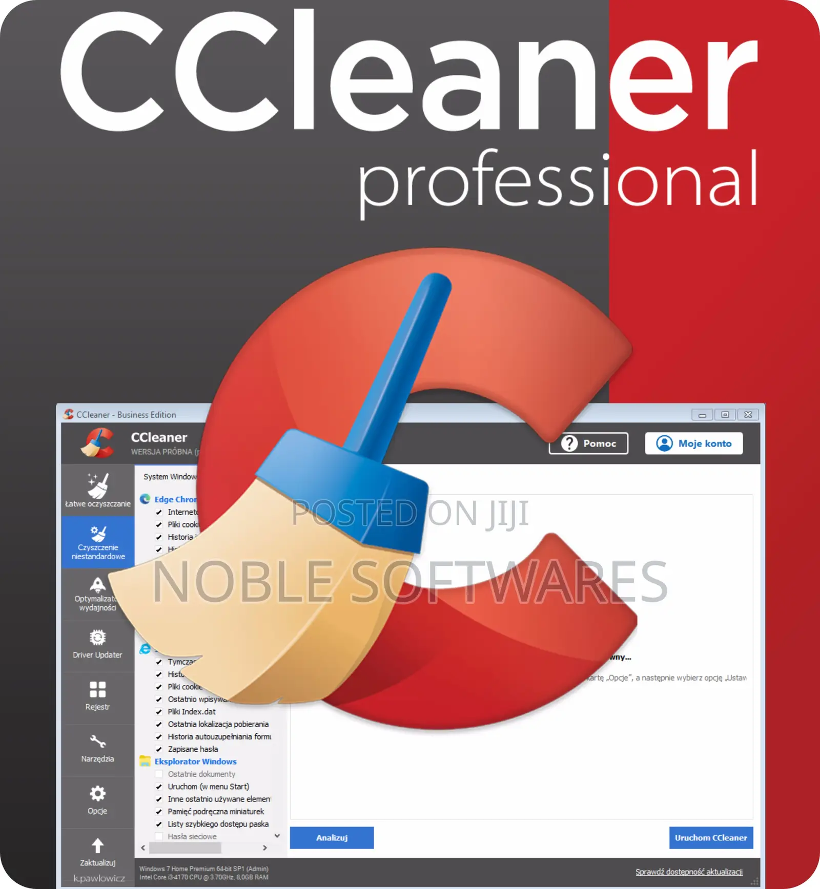 Ccleaner Professional 2026 in Ilala - Software, Noble Softwares | Jiji ...