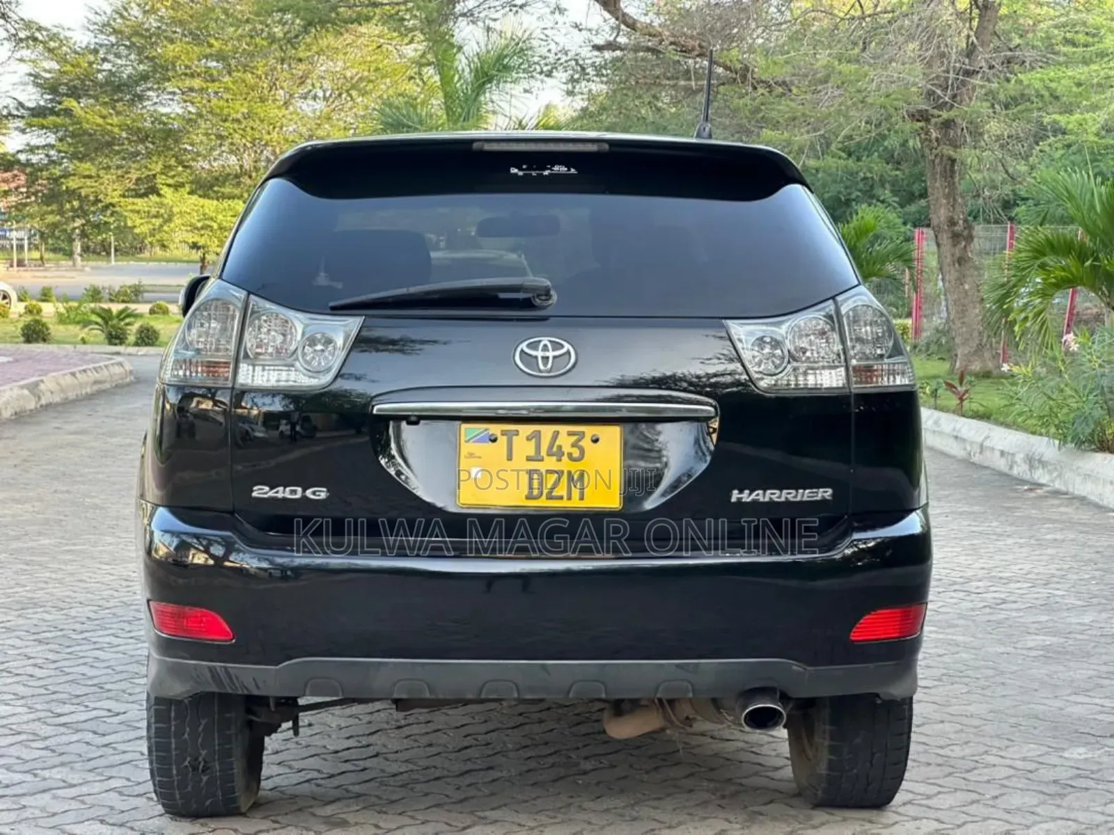 Toyota Harrier 2007 Black in Kinondoni - Cars, Kulwa Magar Tz | Jiji.co.tz
