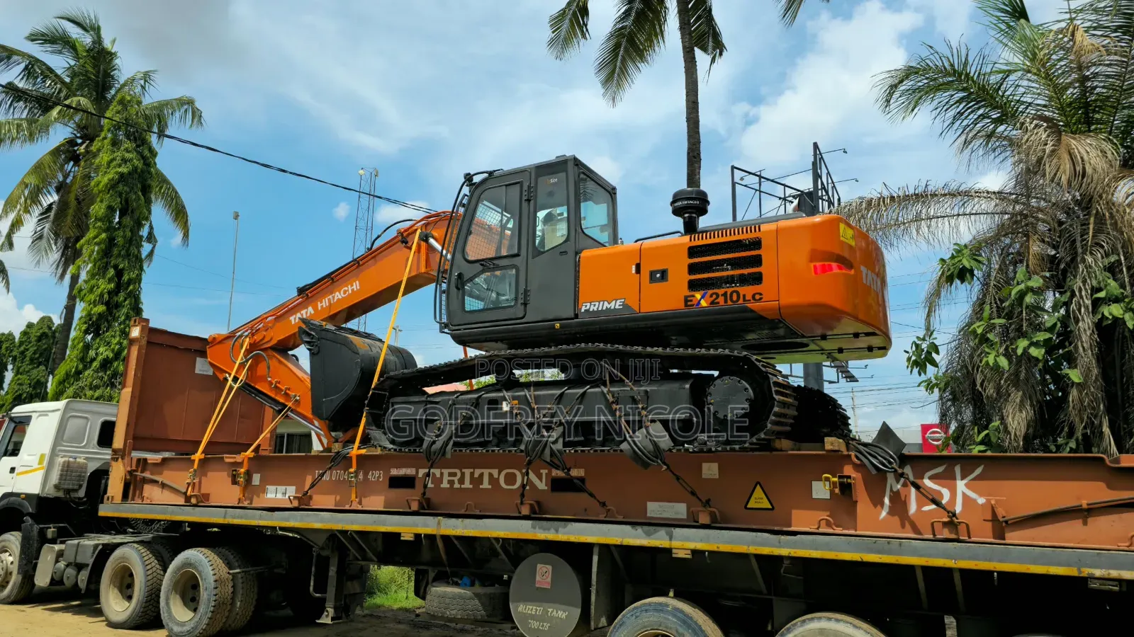 Brand New Tata Hitachi Ex 210 Excavator for Sale in Ilala ...