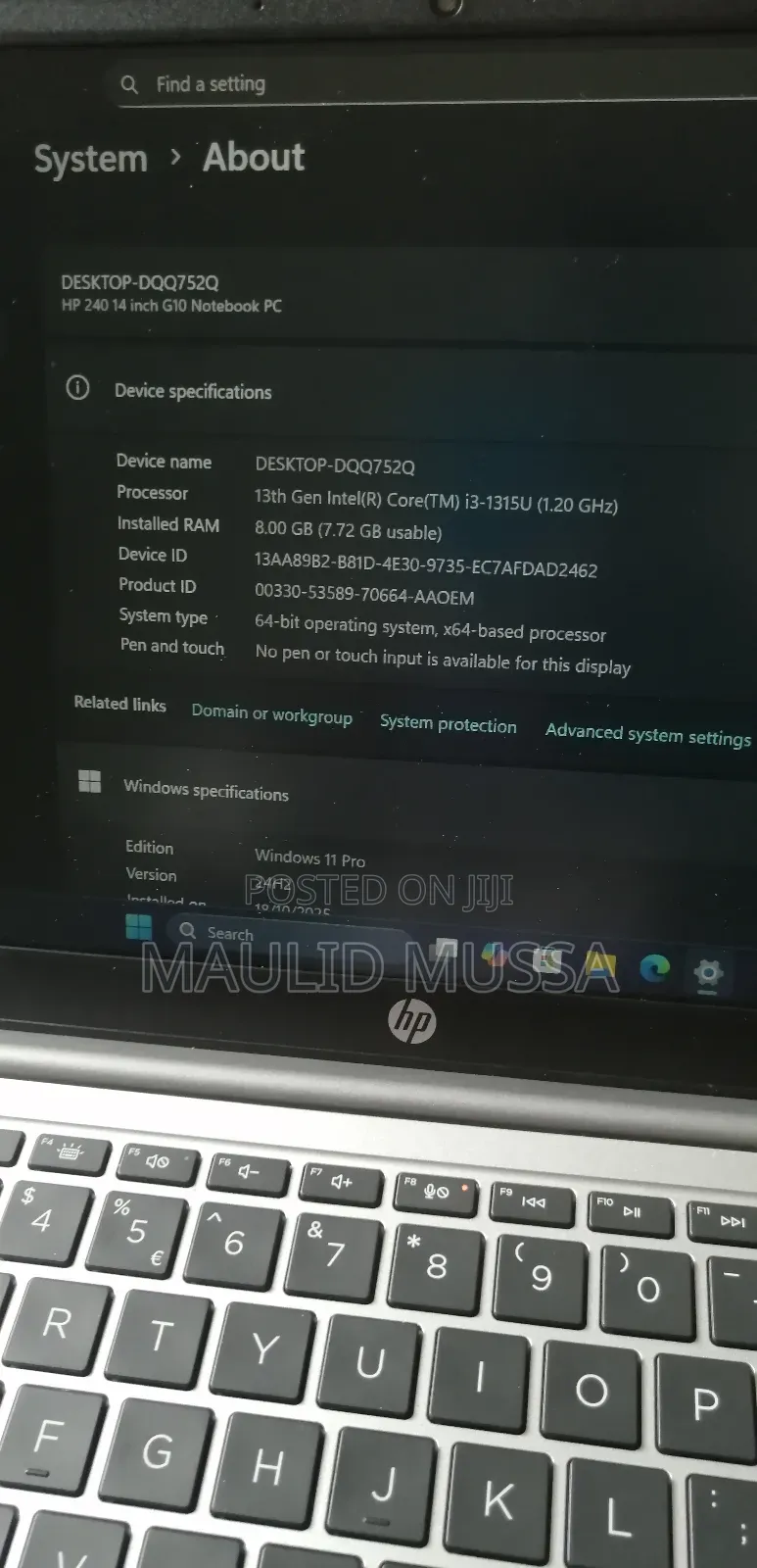 New Desktop Computer HP 8GB Intel Core I3 SSD 500GB in Ilala - Laptops ...