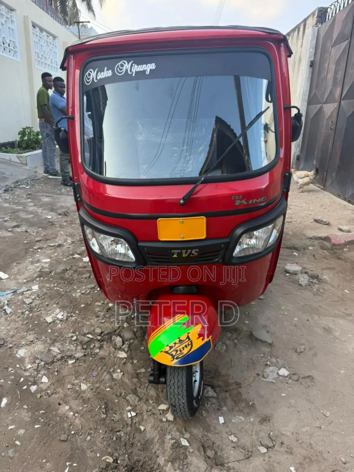 New TVS King Deluxe Plus iTouch Start 2025 Red in Kinondoni ...