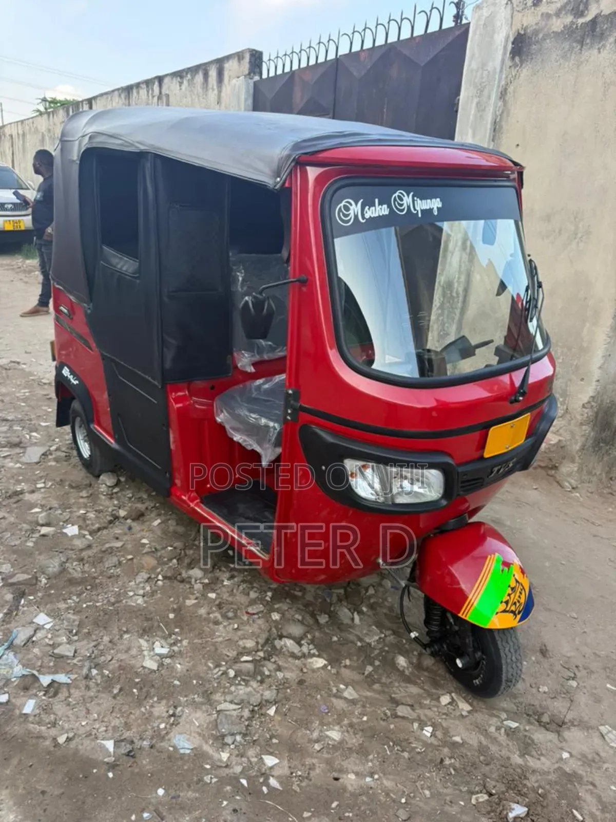 New TVS King Deluxe Plus iTouch Start 2025 Red in Kinondoni ...