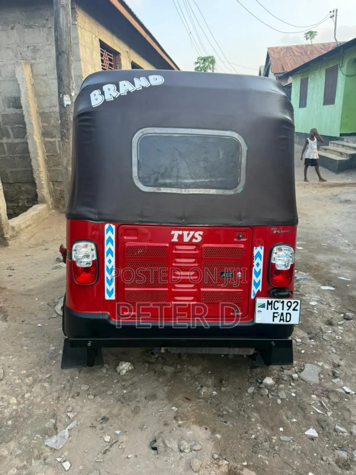 New TVS King Deluxe Plus iTouch Start 2025 Red in Kinondoni ...